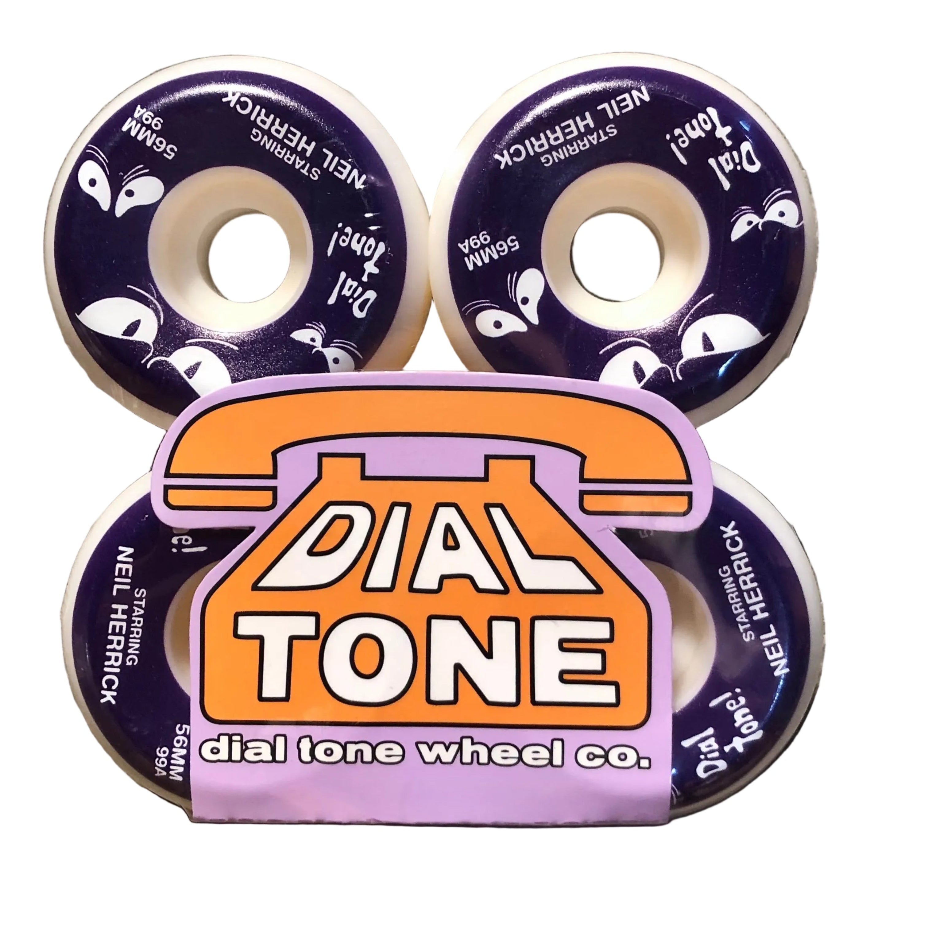 Dial Tone Wheels - Neil Herrick Springfield Conical 99a Wheel - 56mm ...